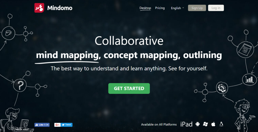 Mindomo - Mind Mapping Software | Noplag Review